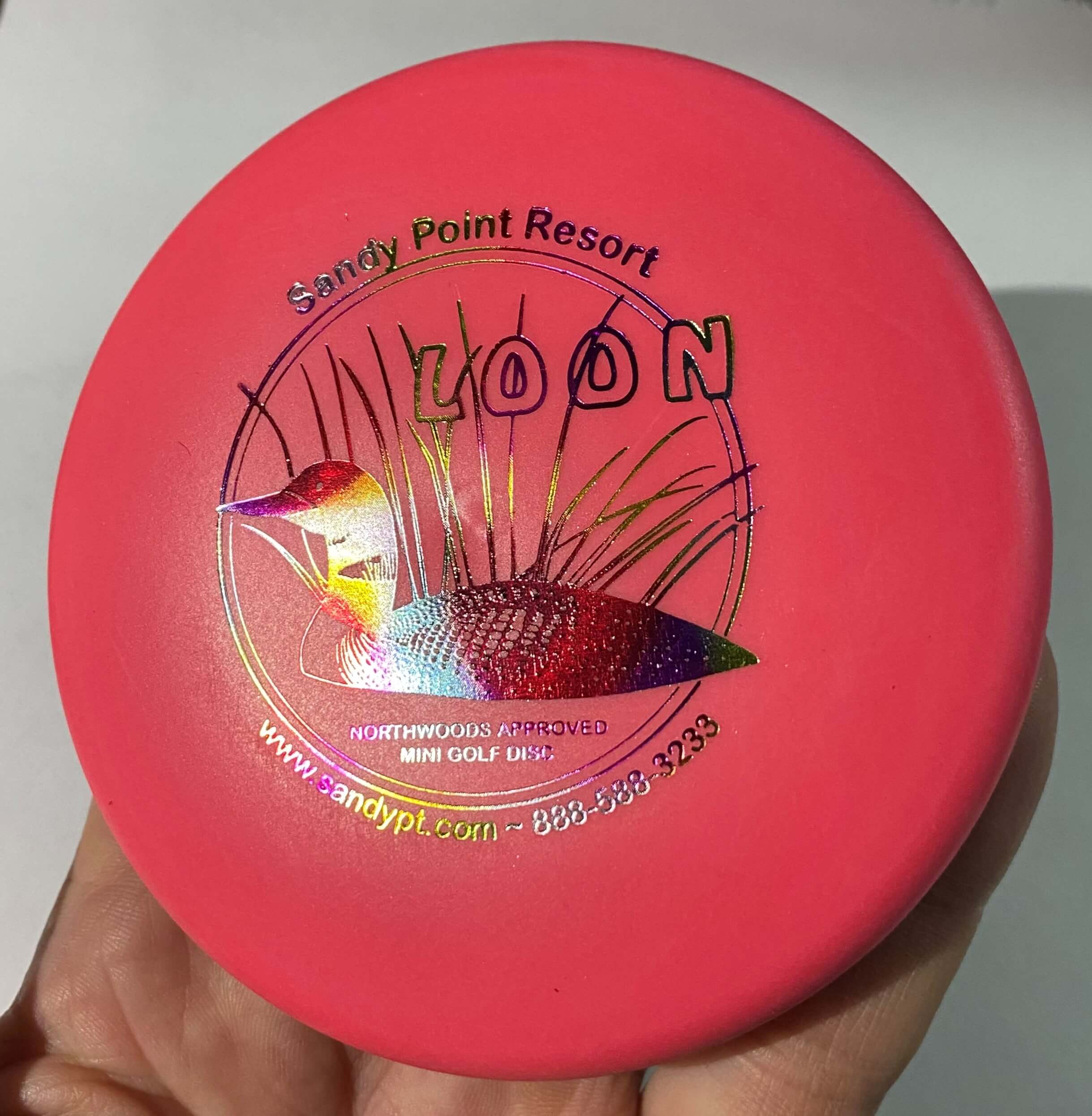 Sandy Point Golf Weight Mini - Loon Stamp (0777) - Sandy Point Pro Shop