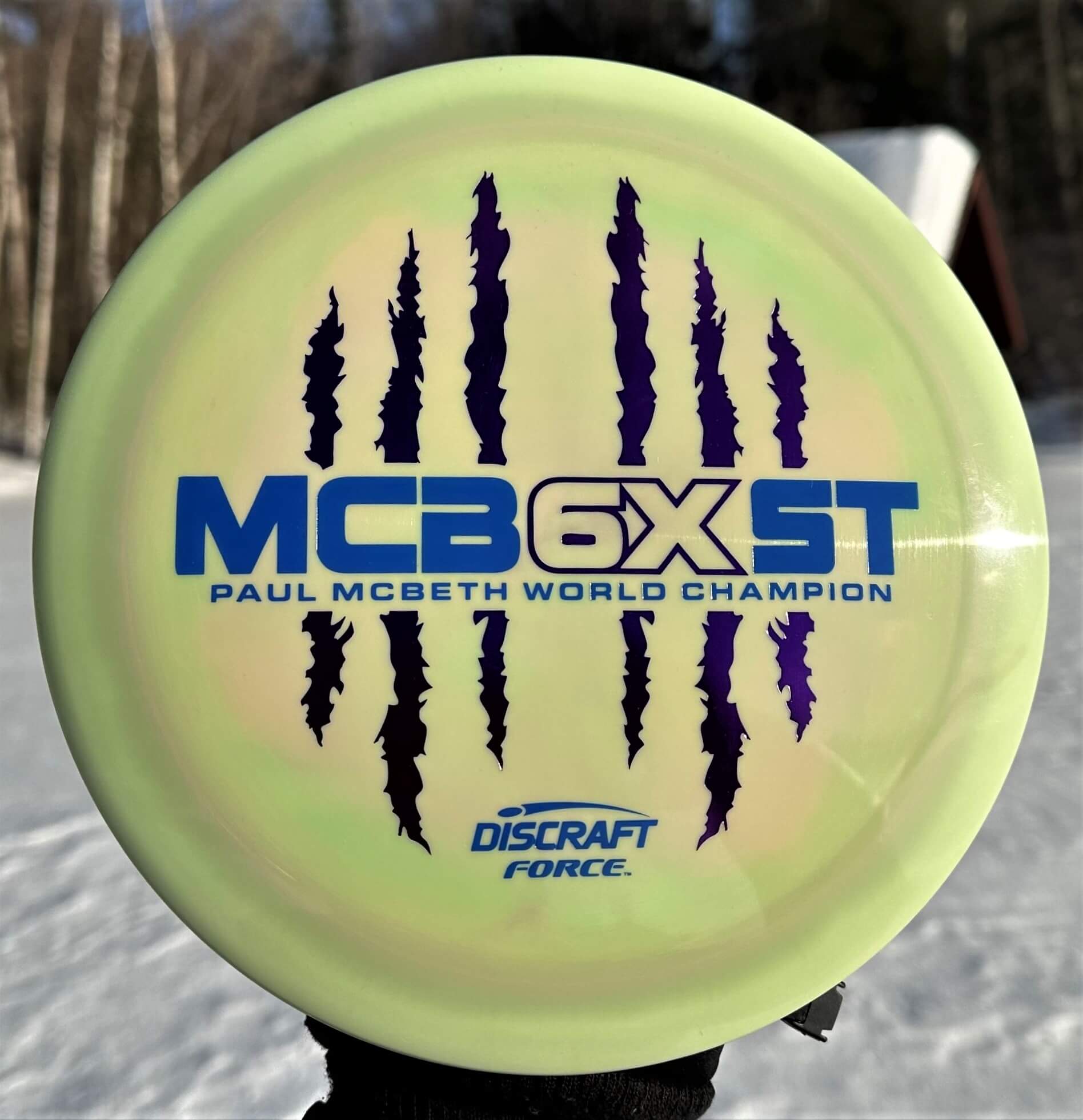 McBeth 6x McBeast Commemorative ESP FORCE - 170-172 grams (3984-1 ...