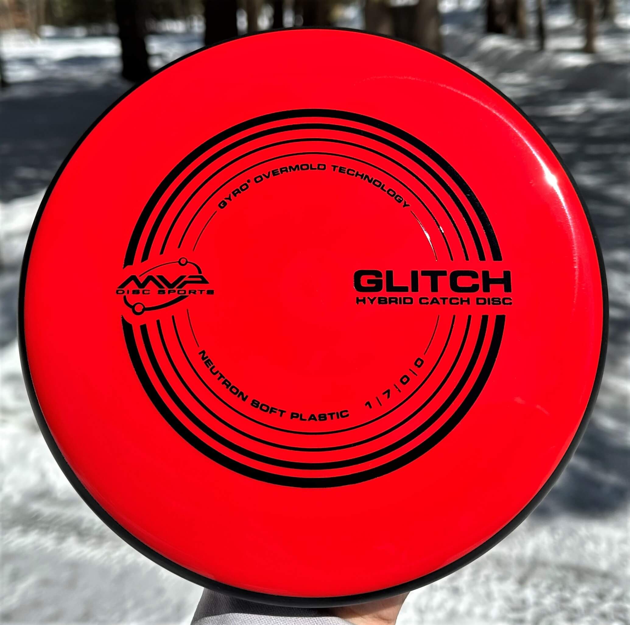 MVP Neutron Soft GLITCH Hybrid Catch Disc- 146 grams (5024-1) - Sandy ...